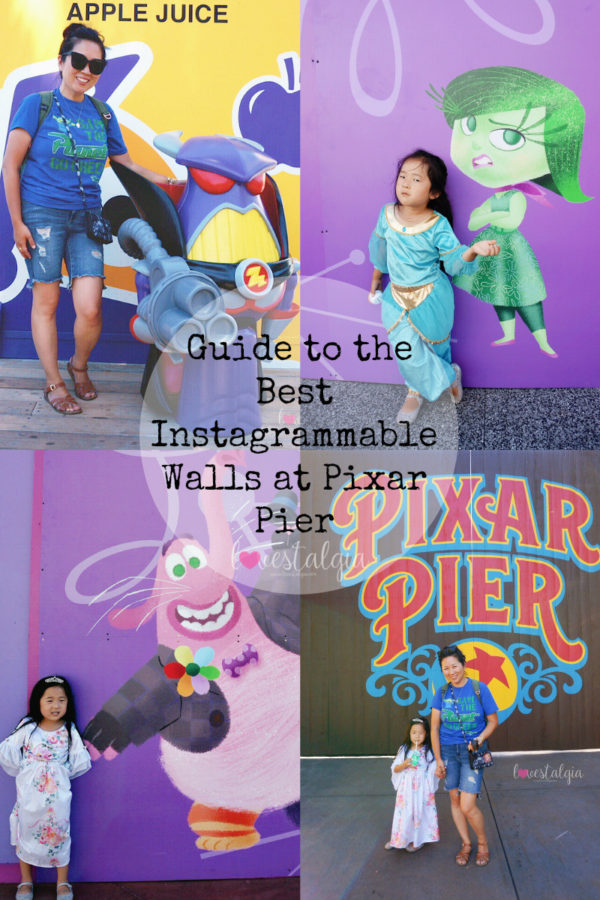 Guide to the Best Instagrammable Walls at Pixar Pier « lovestalgia